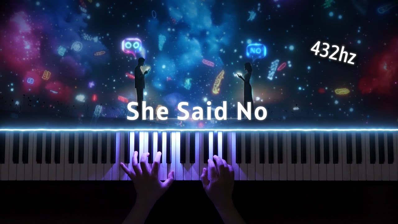 BoyWithUke - She Said No (piano) 432hz - YouTube