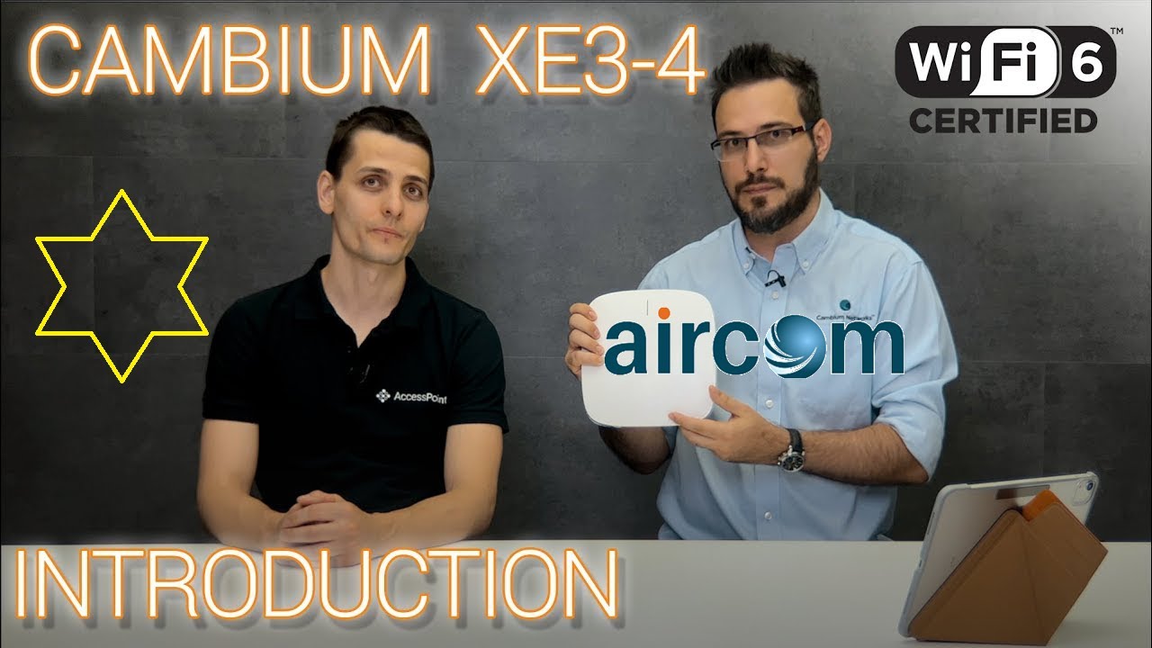 Cambium XE3 4 Wi-Fi 6E Indoor Access Point | Cambium Networks XE3-4 - Introduction | Aircom ...