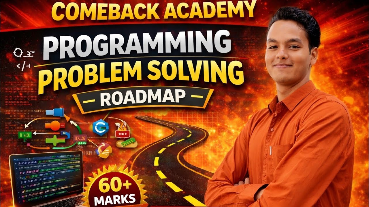 Programming Problem Solving Roadmap | 60+ Marks Guarantee | Sonu Sir ...