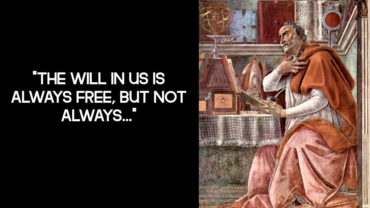 Quotes of the Philosopher of the Middle Ages Augustine the Blessed ...