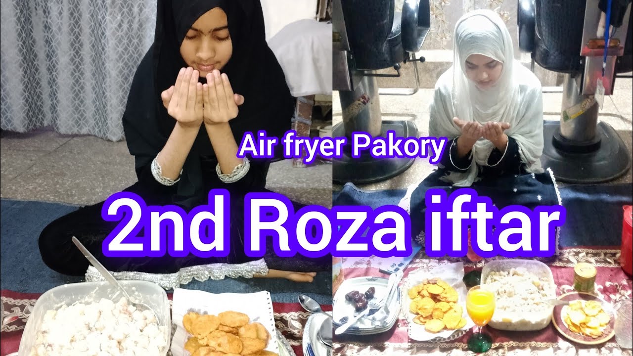 Yahoo Air fryer Mai Pakory bana leye || Ajj sub kch Tim se kia || Meri kitchen tips and tricks ...