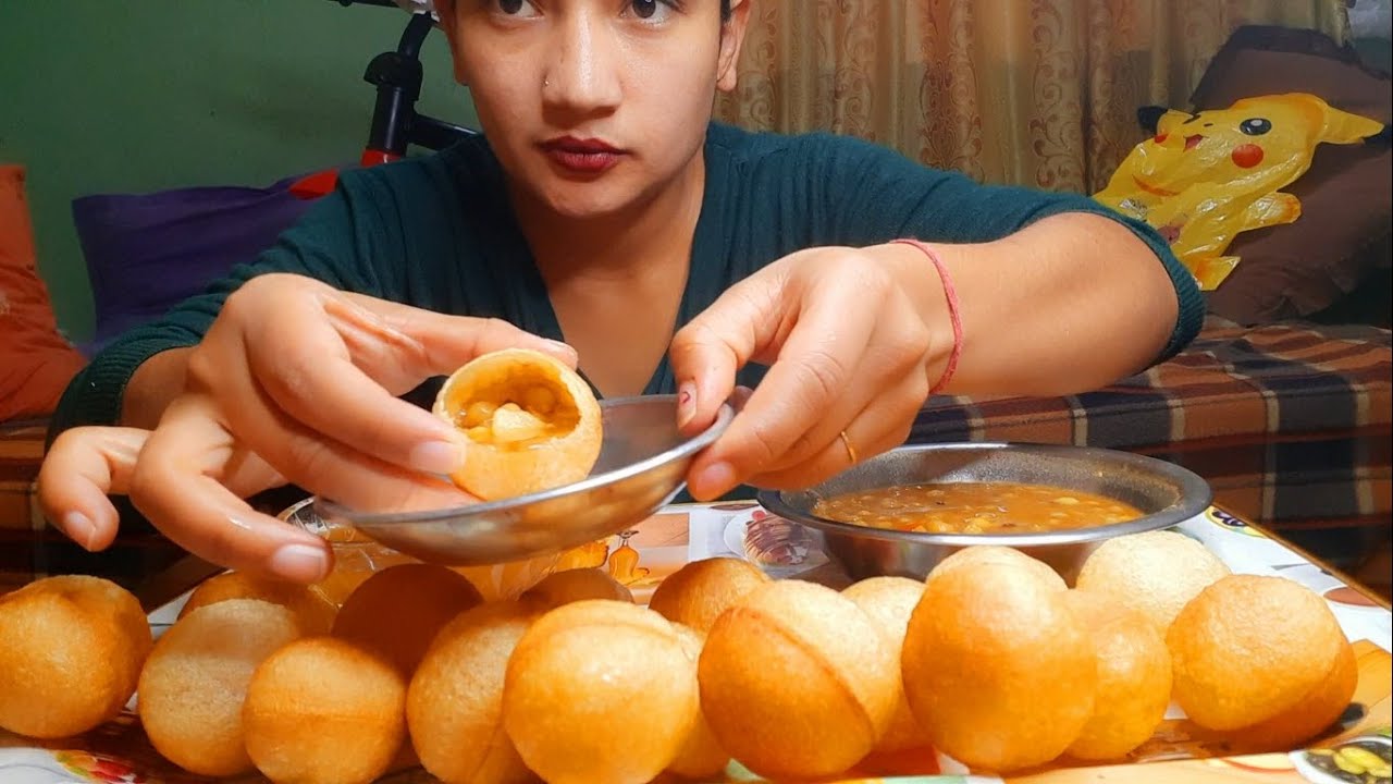 25 pcs Fulki/Panipuri, butwal famous street food - YouTube