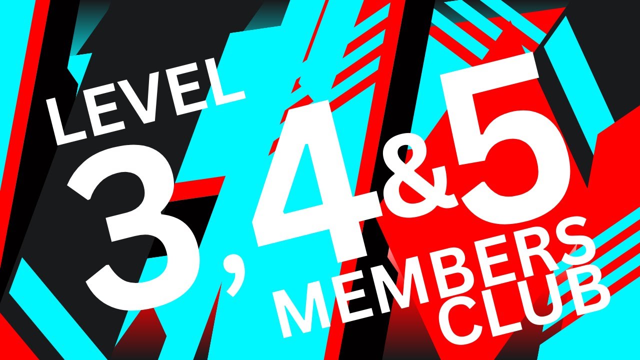 MEMBERS CLUB [LEVELS 3, 4 & 5] EXCLUSIVE | LIVE - YouTube