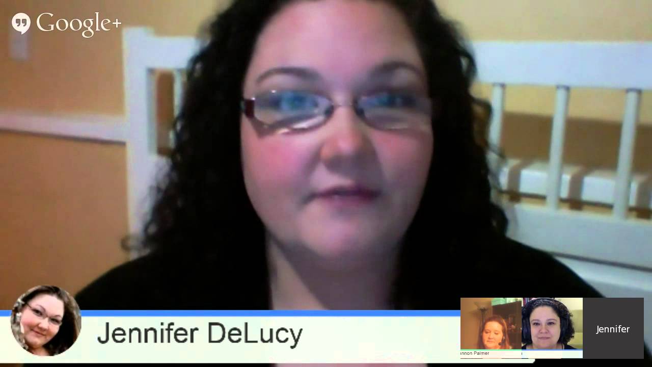 Hangout with Author Jennifer DeLucy - YouTube