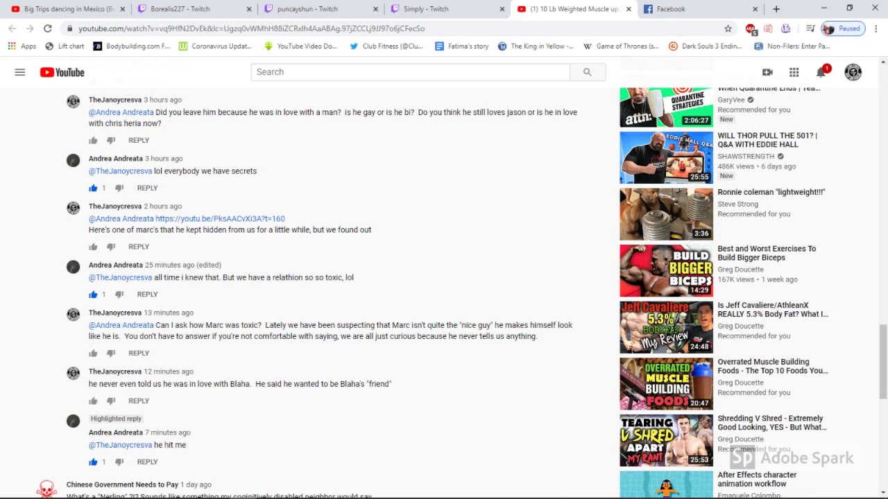 Marc Steubing BEATS WOMEN! PROOF OF THE COMMENT THREAD THAT MADE HIM ...