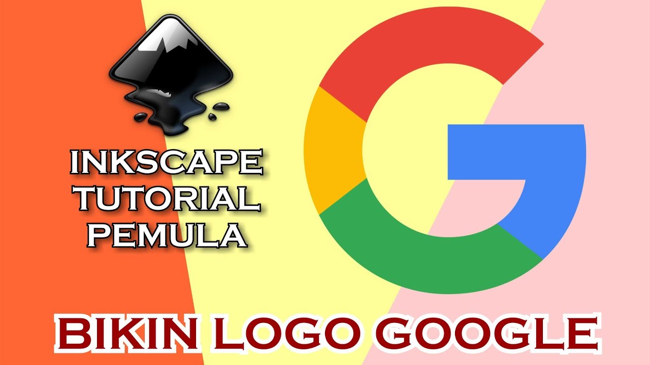 Inkscape Tutorial : membuat Logo Google di Inkscape - YouTube