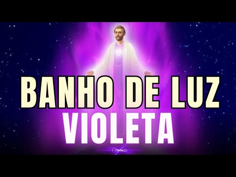 ☀️💜 Banho de LUZ VIOLETA  de SAINT GERMAIN