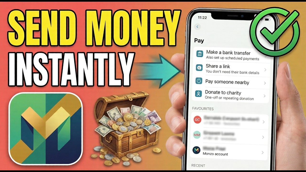 How To Transfer Money From Monzo To Another Account (Undo Trick) - YouTube