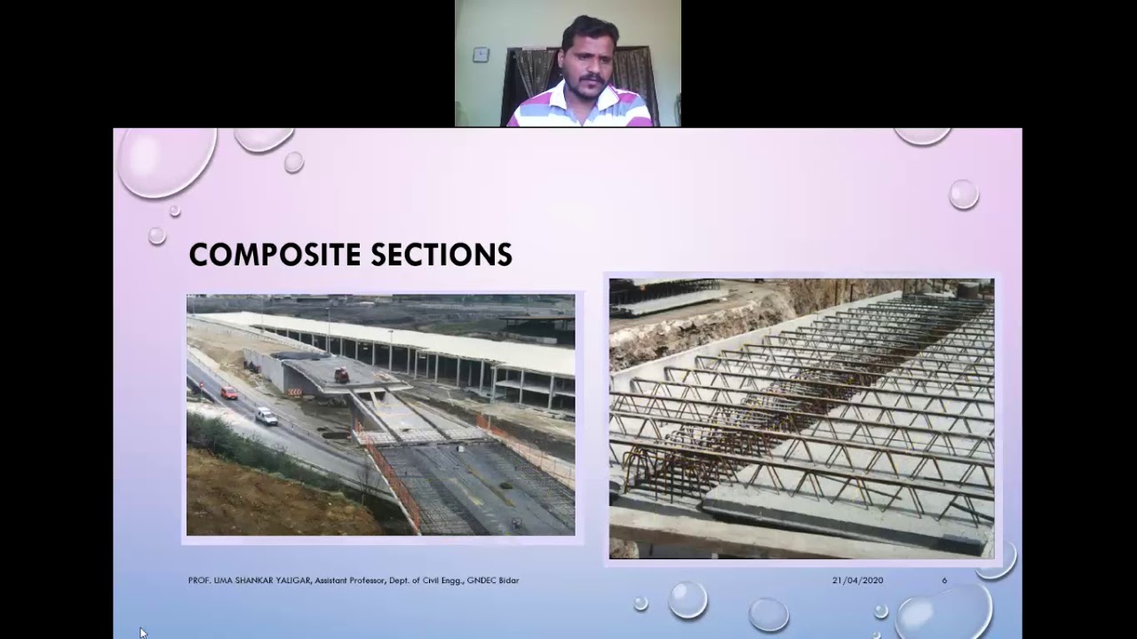 Module - 5 Lecture 1.Composite Sections - YouTube