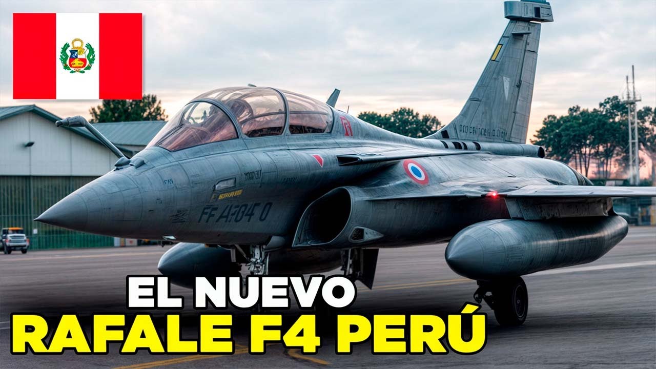 Perú Recibe el Nuevo Caza Rafale F4 para su Armada - YouTube
