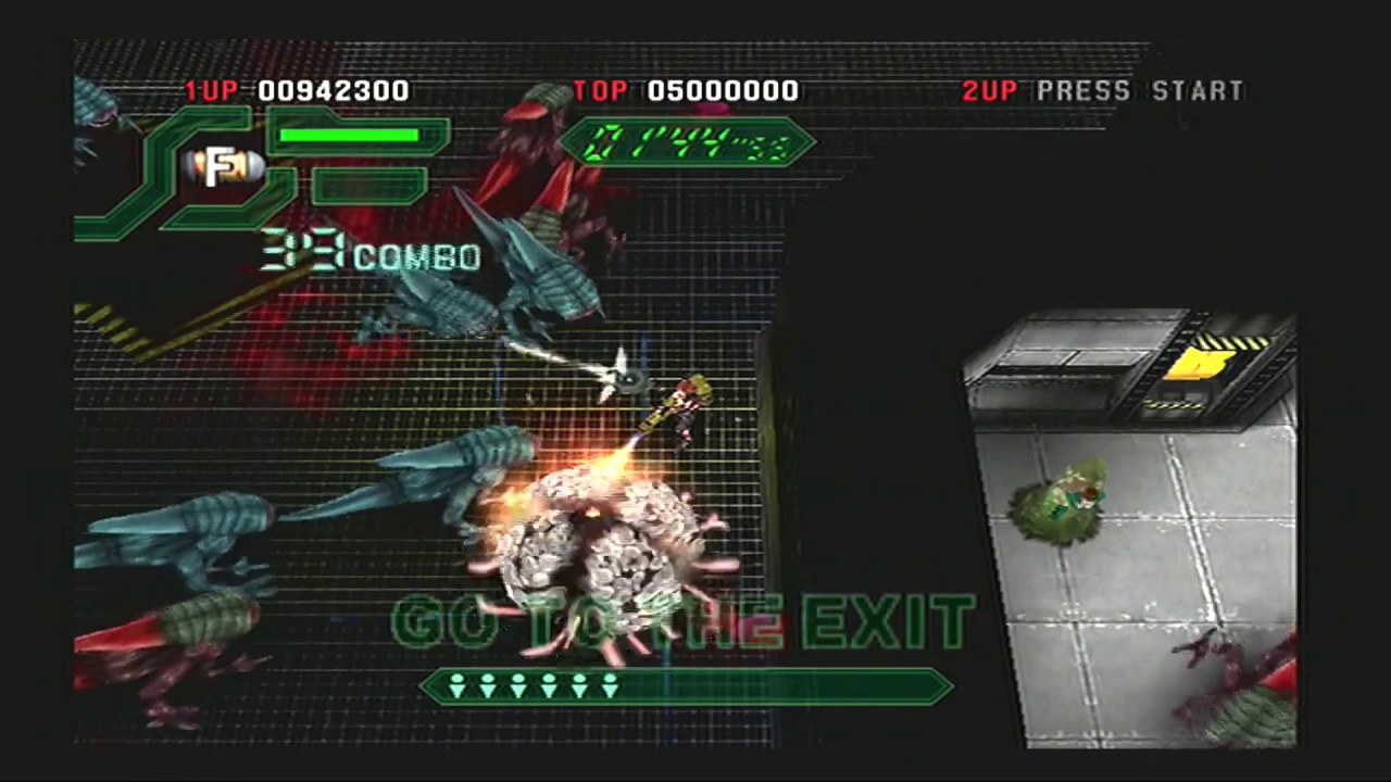 PS2 Sega Collection Alien Syndrome #2 1080i - YouTube