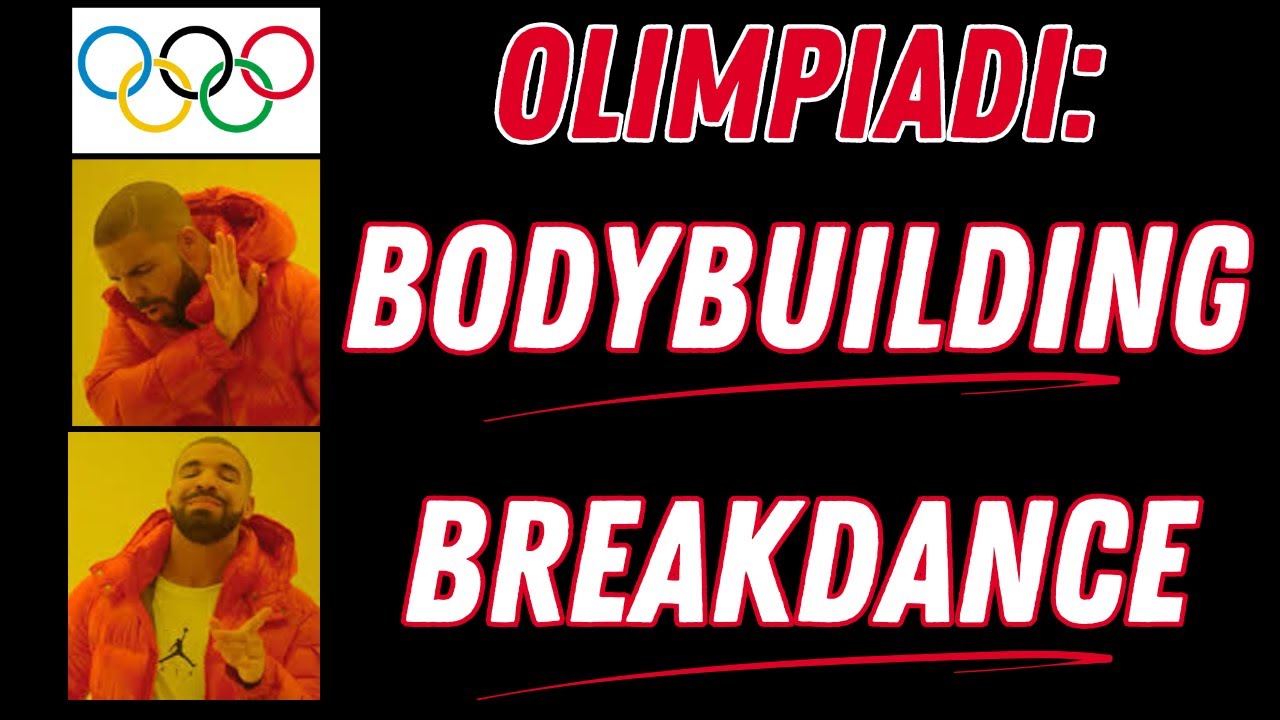 La Break dance e l'arrampicata veloce alle olimpiadi di Parigi! E il bodybuilding mai perché ...
