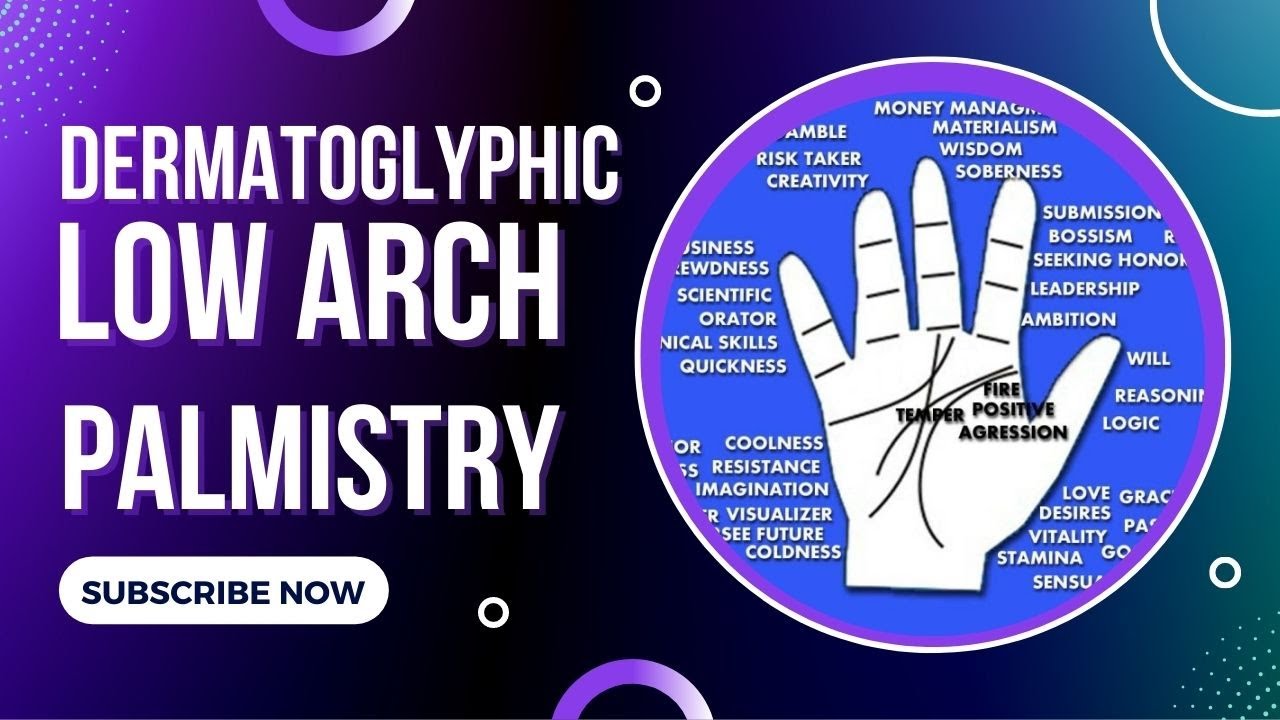 low arch skin pattern on your fingertips / Dermatoglyphic / By ...