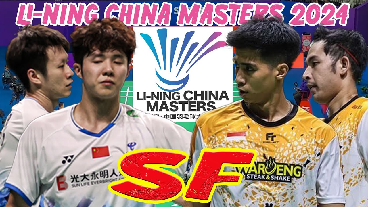SF LI NING CHINA MASTER 2024 Live Stream Badminton - YouTube