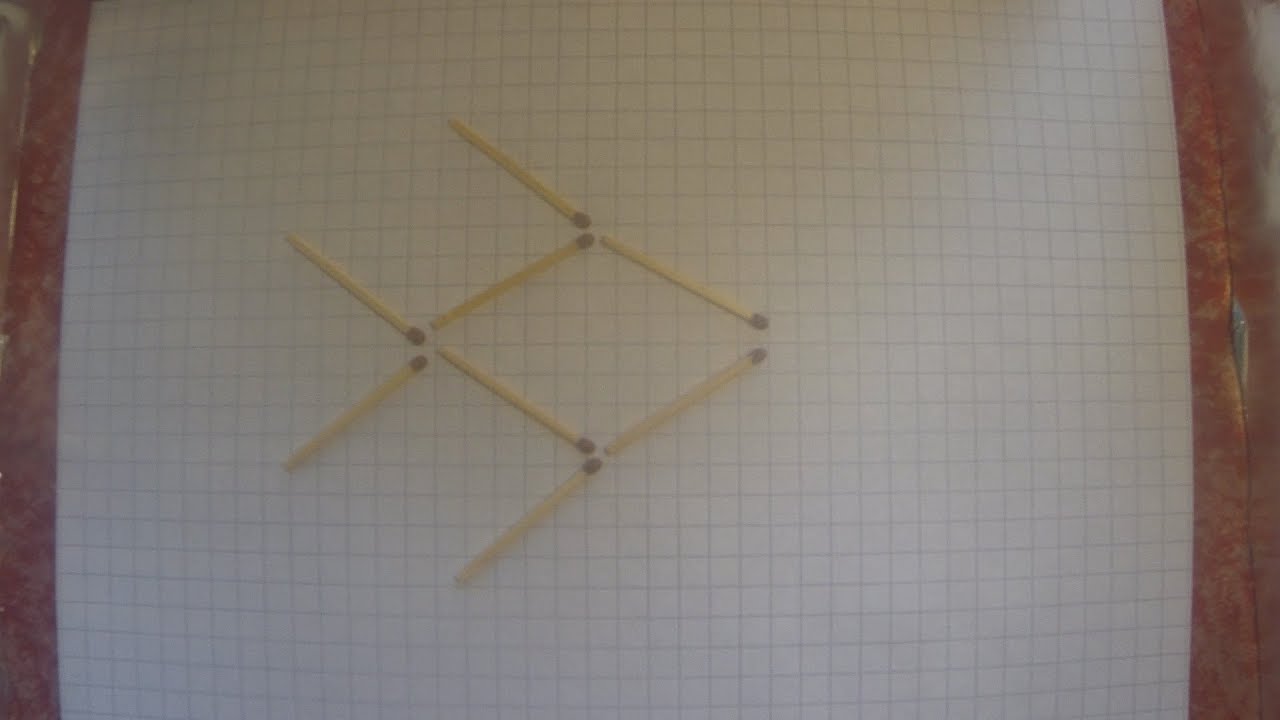 4 Cool Puzzles With Matches - YouTube