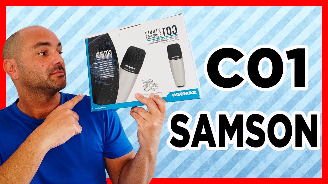 🔴Micrófono SAMSON C01 REVIEW🔴 // Prueba de SONIDO SAMSON C01 // Unboxin ...