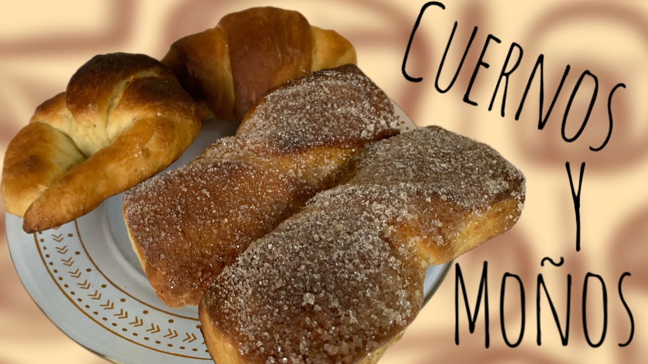 Cuernos y moños de canela, masa empastada estilo danes FÁCIL de hacer ...