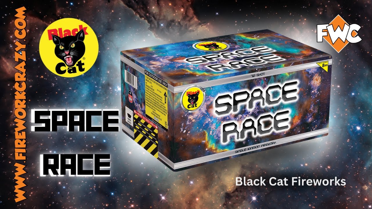 Space Race from BlackCat Fireworks @fireworkcrazy - YouTube
