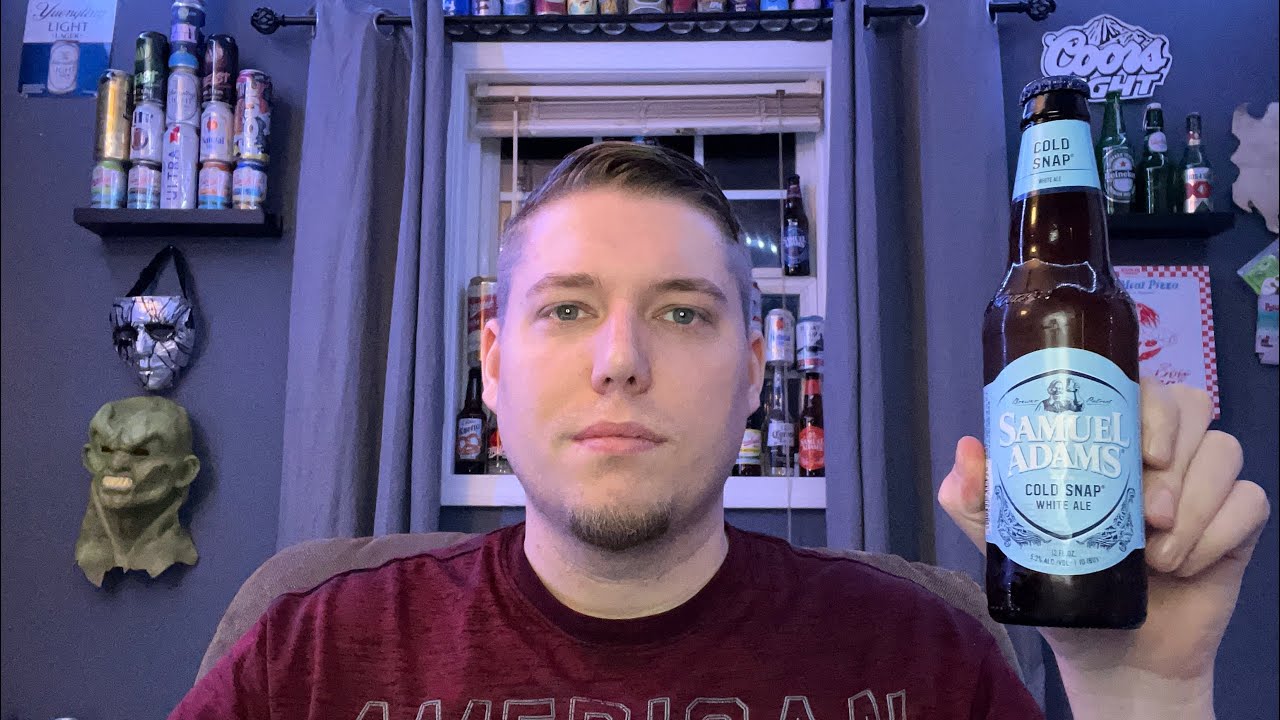 Samuel Adam’s Cold Snap Beer Review! - YouTube