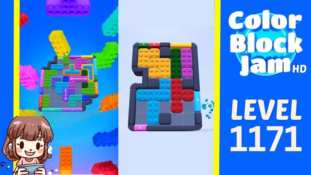 Color Block Jam Level 1171 Solution Walkthrough - YouTube
