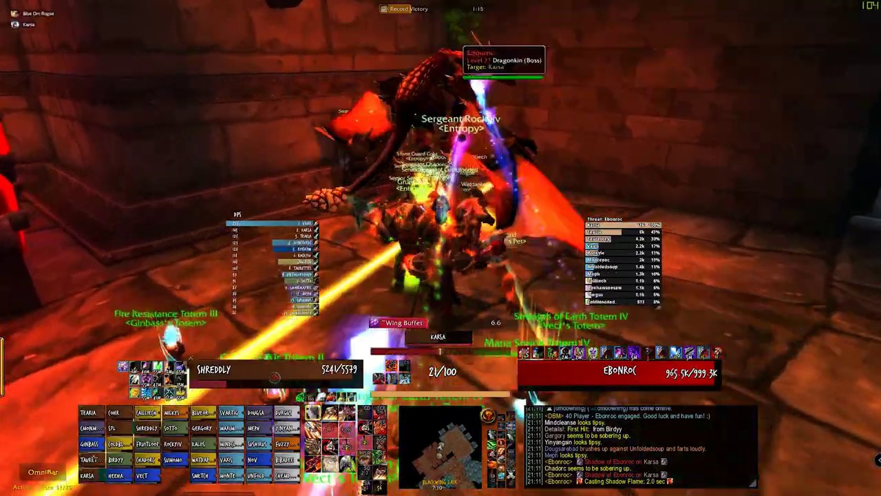 Classic WoW // BWL // Full Clear (Boss Fights) // Week 8 - YouTube