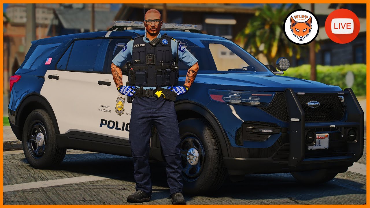 Live GTA 5 RP Patrol with the Police Chief (FiveM LEO RP) - YouTube