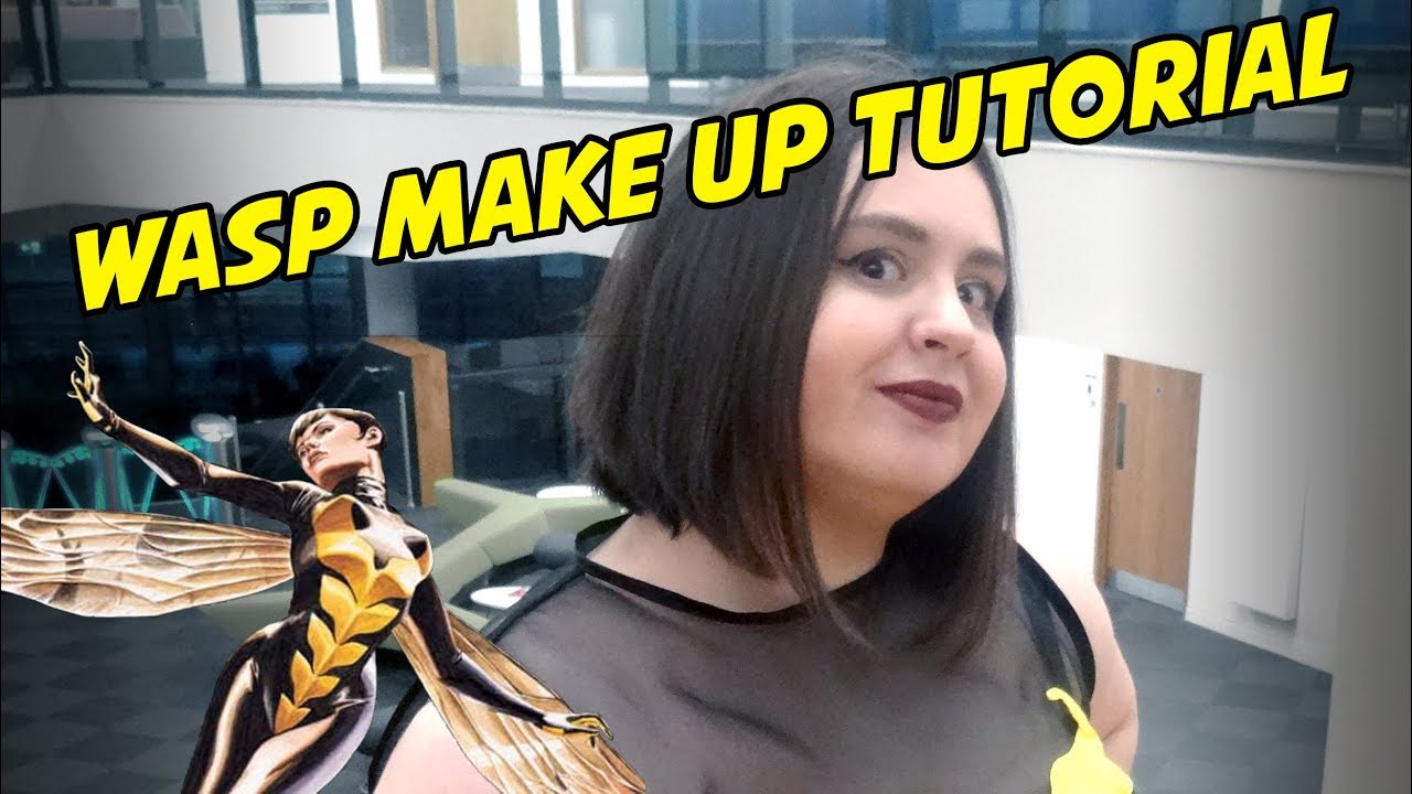 Marvel's Wasp Makeup Tutorial - YouTube