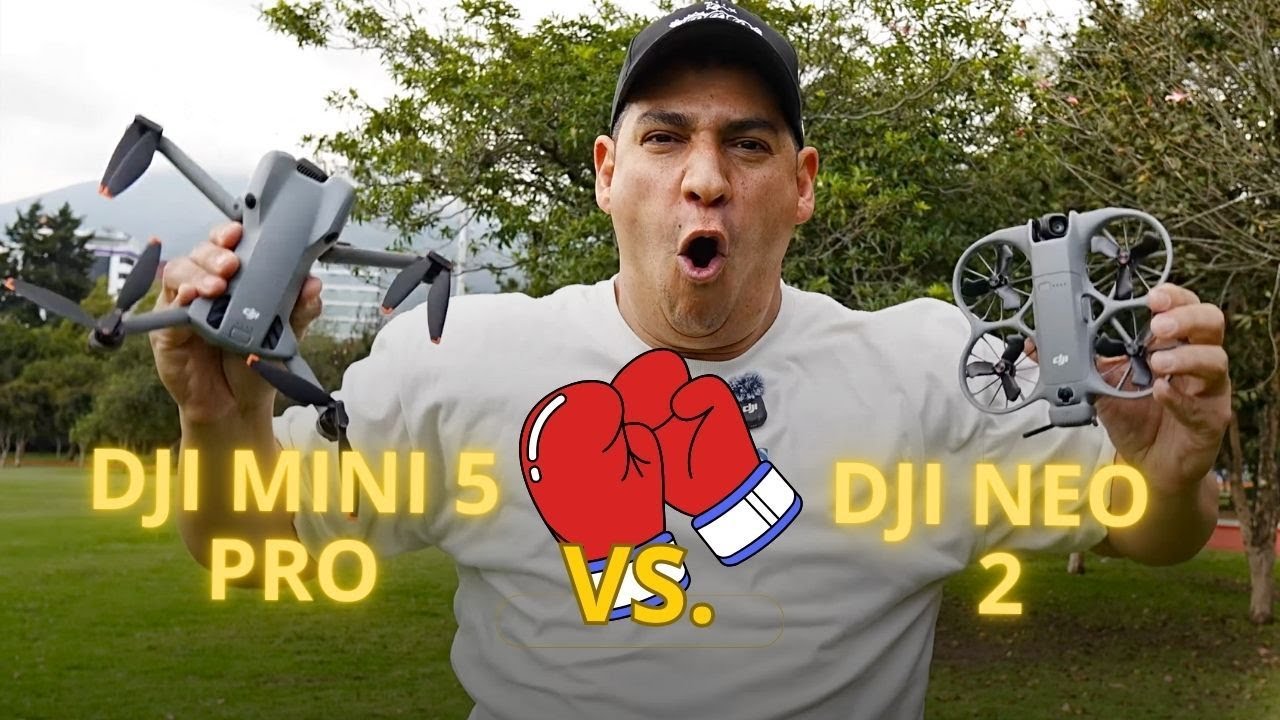 Probé AMBOS: La Verdad sobre el DJI Neo 2 vs Mini 5 Pro - YouTube