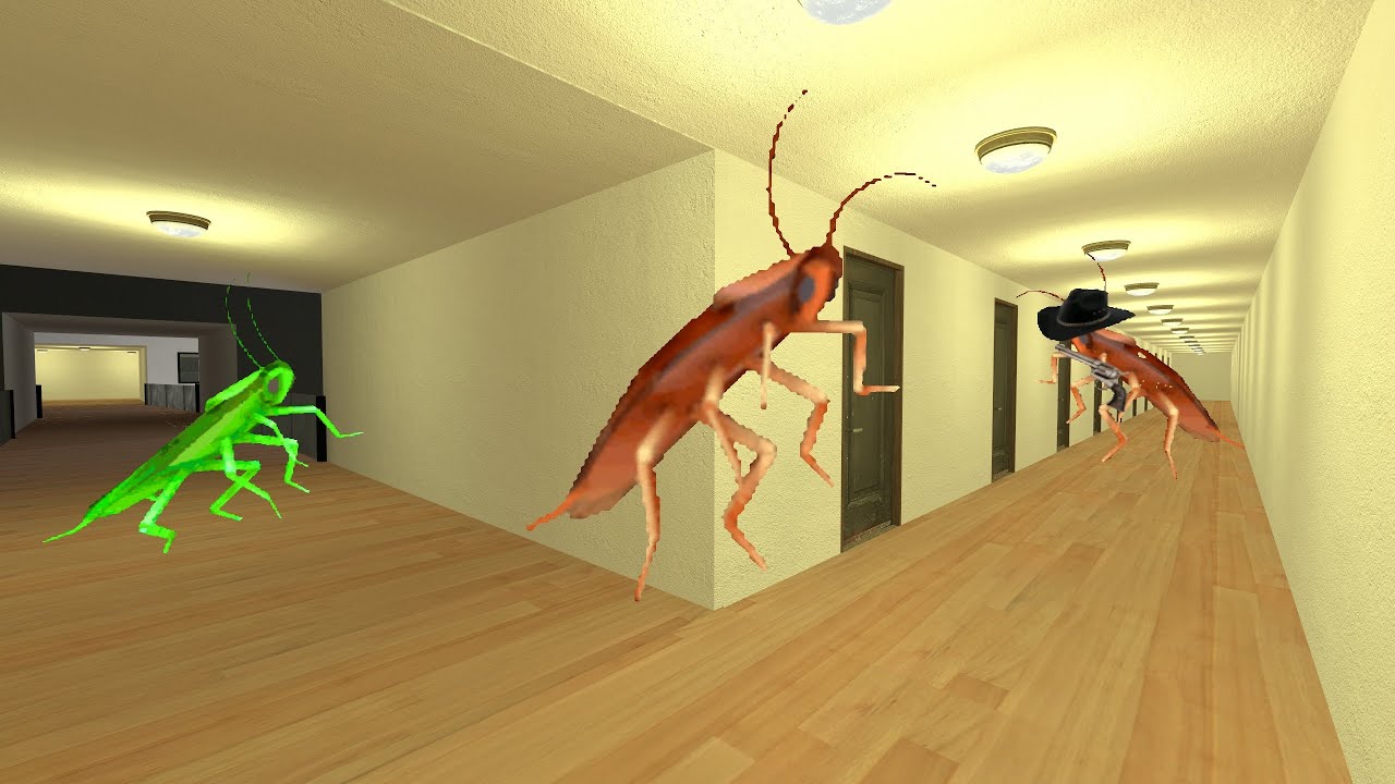 Cockroach Family Nextbot Gmod - YouTube