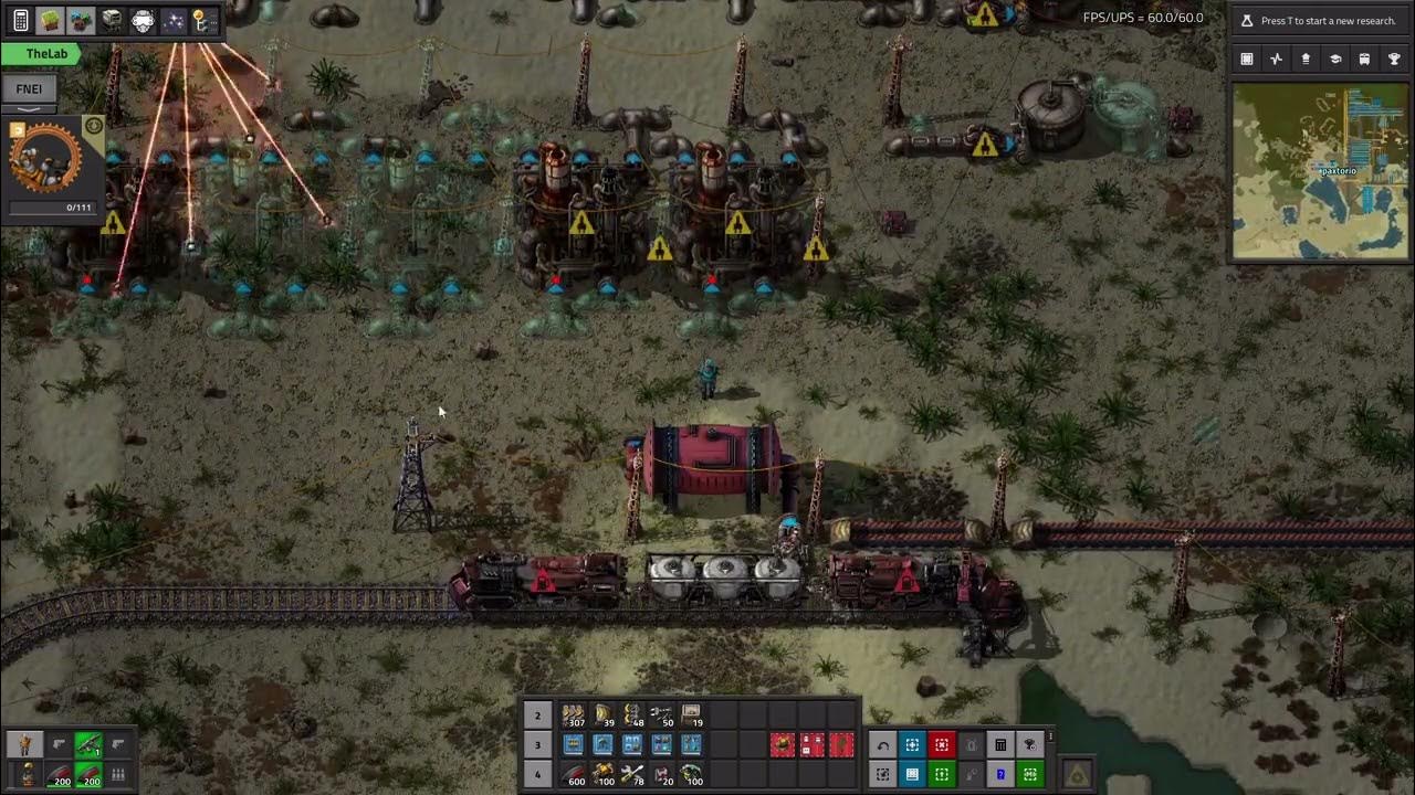 Factorio Lazy Space Exploration -- 014 -- Oil Outpost - YouTube