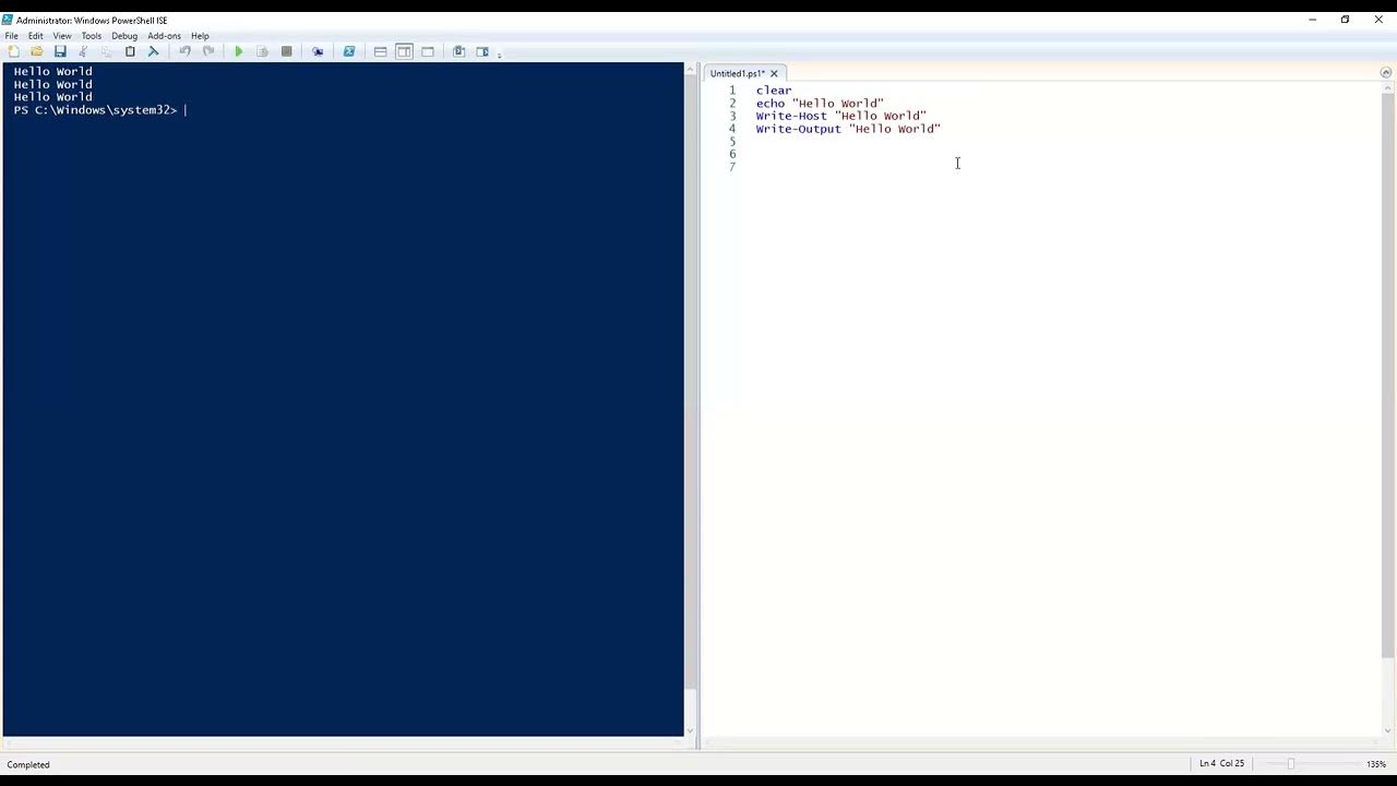 What is the difference between Write-Host and Write-Output? - YouTube