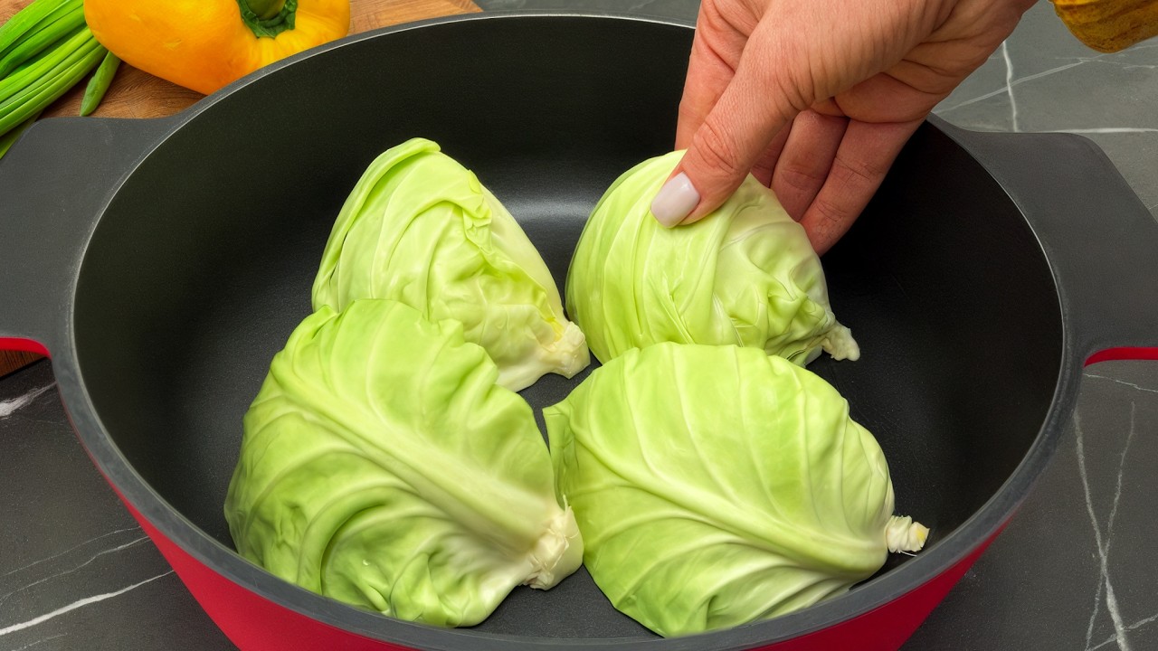 The best cabbage recipe! It is so fast and simple that I cook it every ...