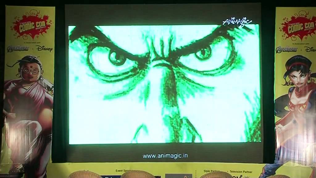 Animagic Studios presents an animation montage at the 2nd Annual Indian ...
