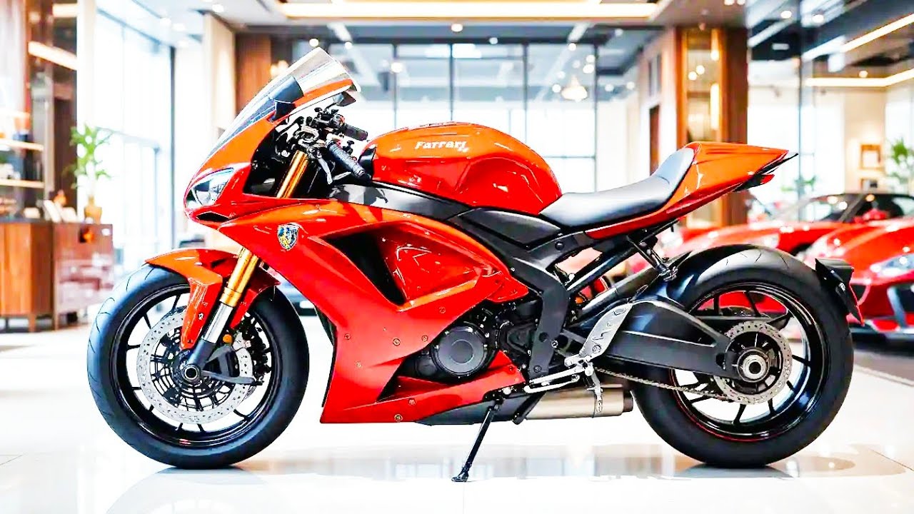 2026 Ferrari Super V8 Motorcycle – A Supercar on Two Wheels - YouTube