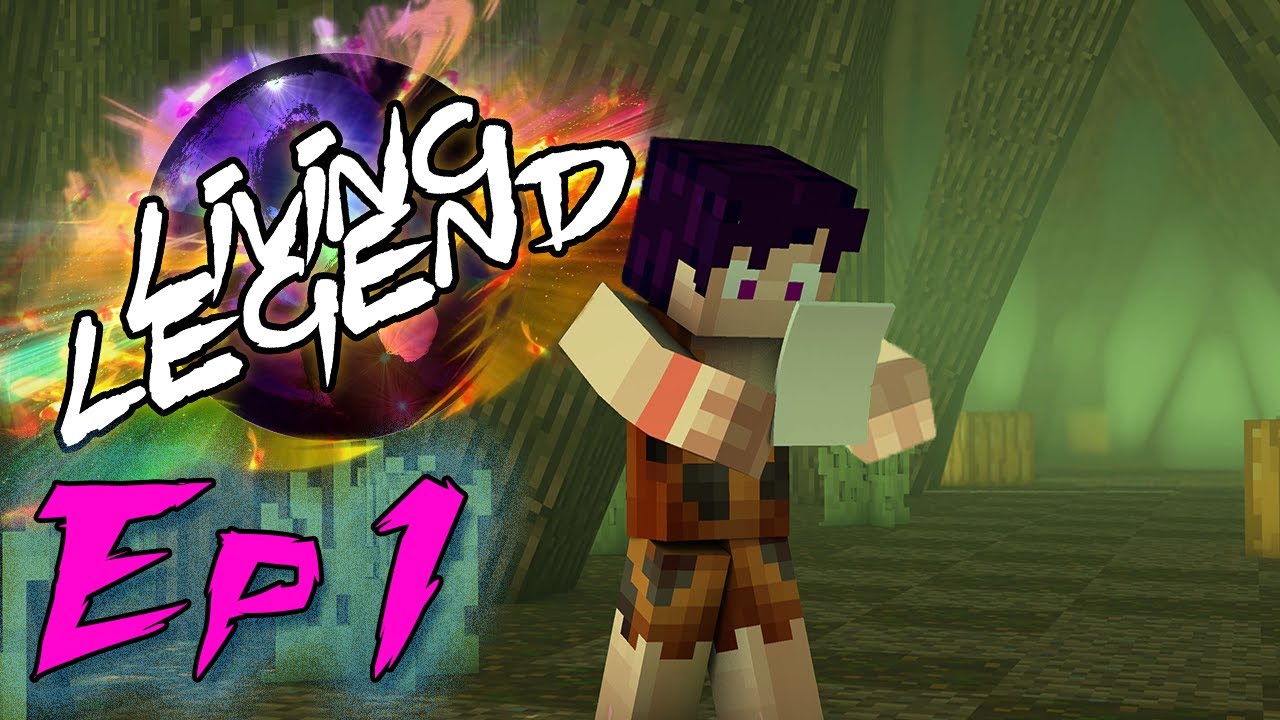 Minecraft: Living Legend Role Play Ep 1 - New Hope - YouTube
