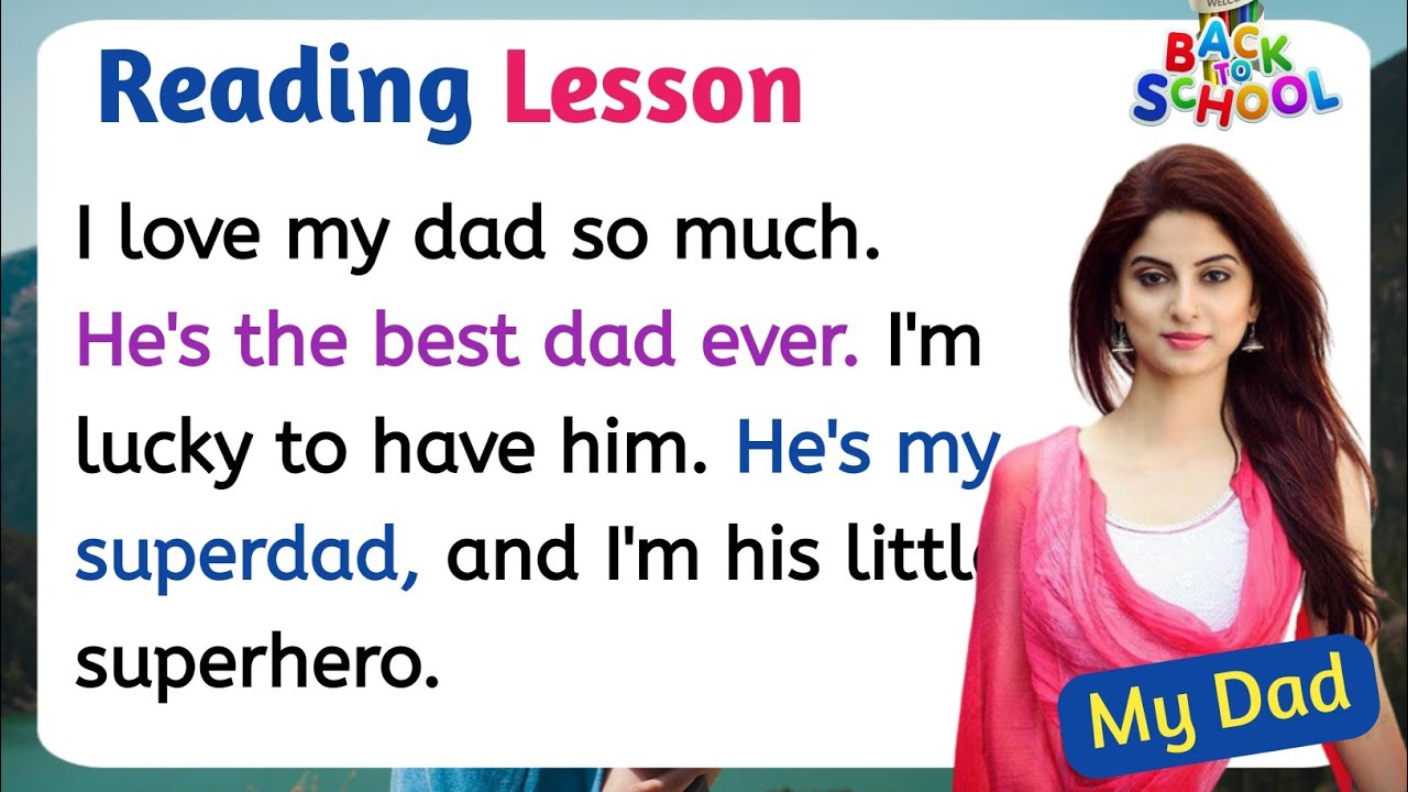 Improve your English || my wonderful dad | learn English|| #english ...