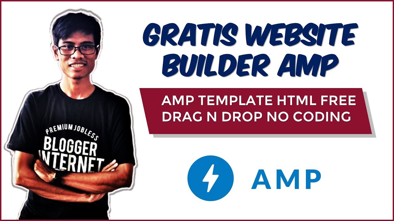 AMP HTML Template Builder Free | No Coding - YouTube