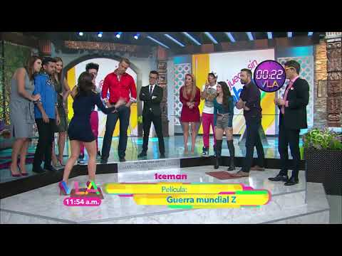 Tabata Jal vestido azul Marino