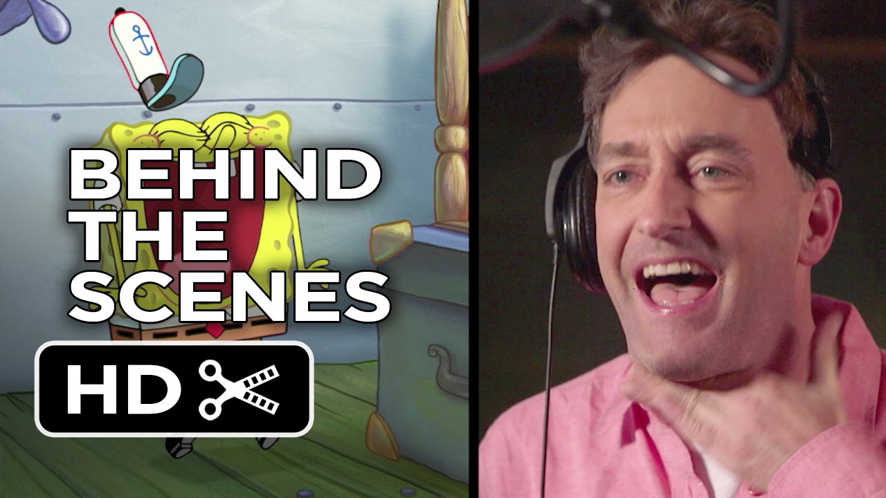 The SpongeBob Movie: Sponge Out of Water Behind the Scenes - Tom ADR ...