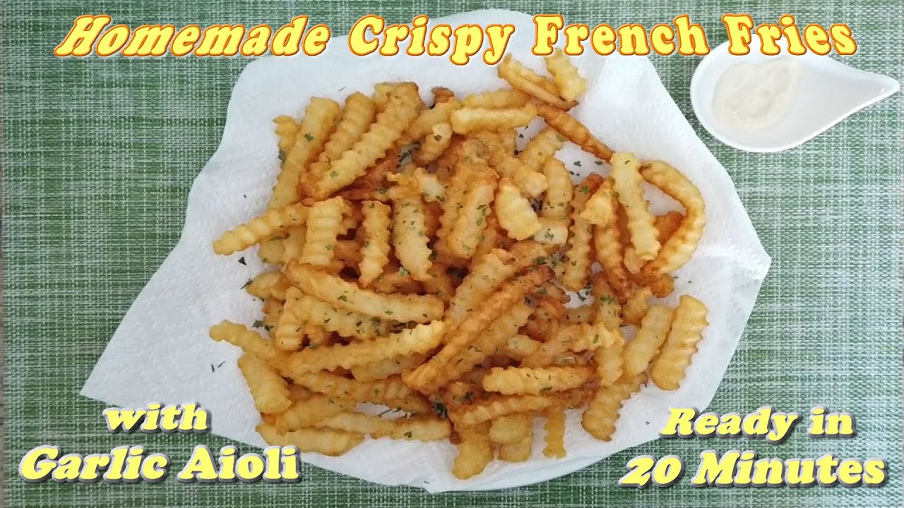 Homemade | Fast Cooking Style | Golden Crispy French Fries - YouTube