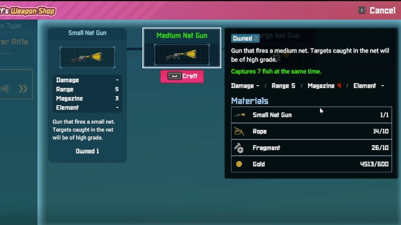How to Upgrade a Net Gun in Dave the Diver - YouTube