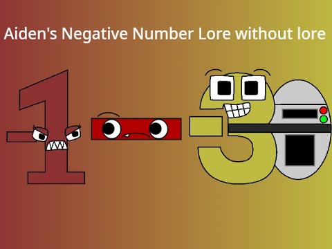 Aiden's Negative Number Lore without lore -1 to -30 - YouTube