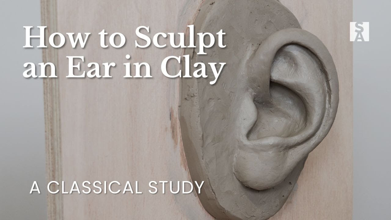 How to Sculpt an Ear in Clay in 90 seconds– Classical Study from ...