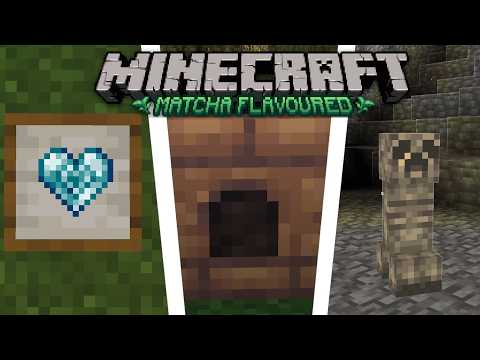 Playing Matcha Flavoured Minecraft