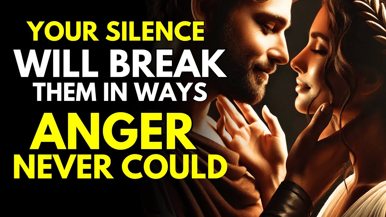 Your Silence Will Break Them In Ways Anger Never Could | Dark Stoic ...