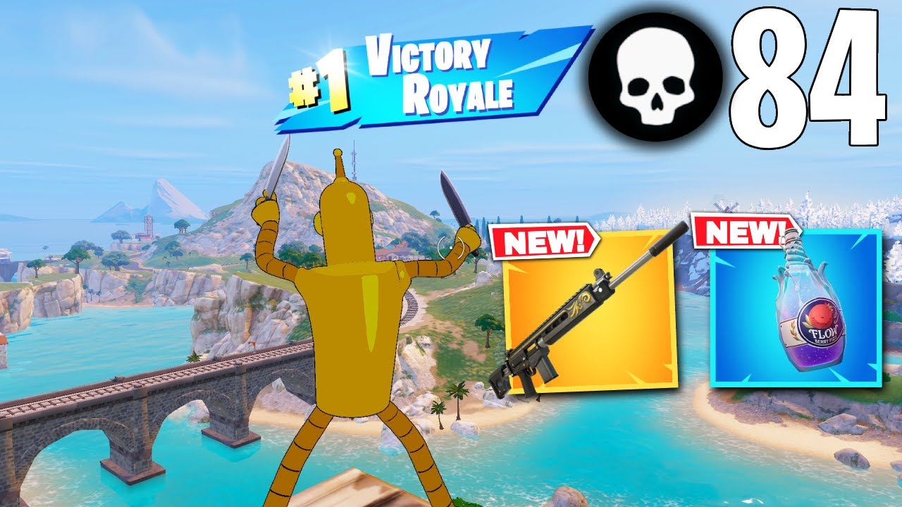 84 Elimination Solo Vs Squads Gameplay Wins (Fortnite Chapter 5 Season ...