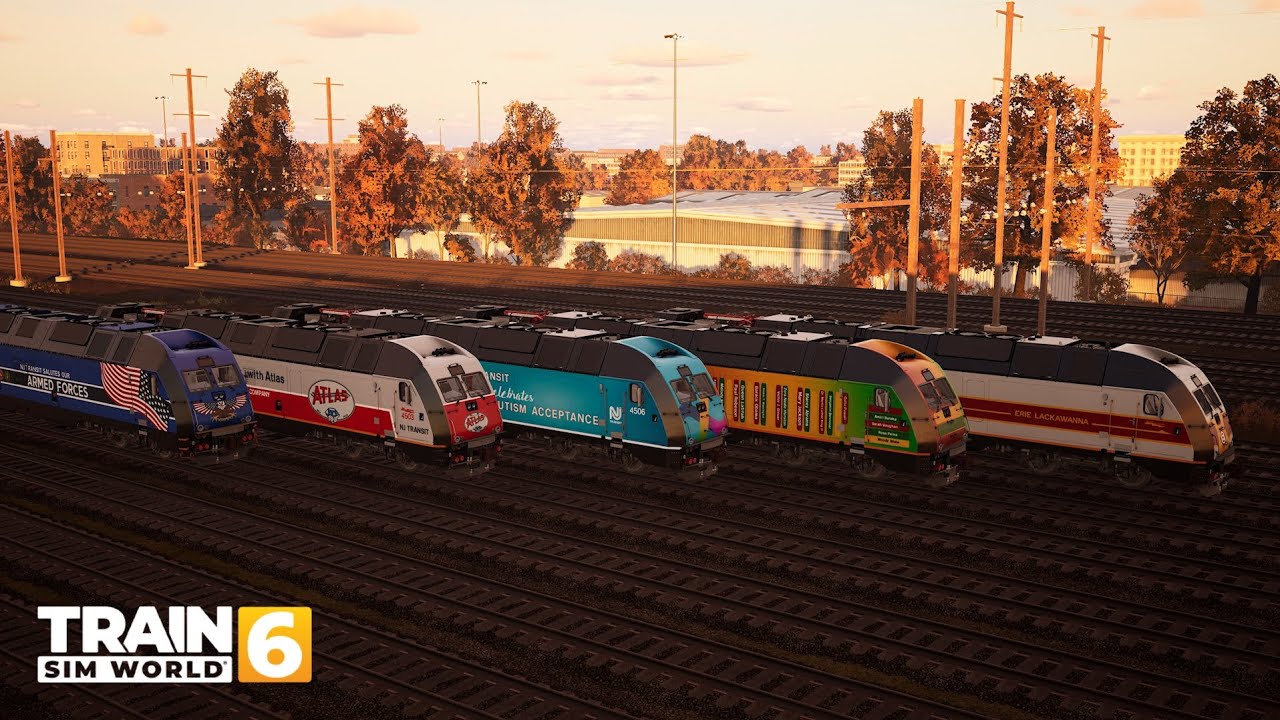 NJT ALP-45DP Spirit Pack now Available for TSW6 Players 🇺🇸😍 - YouTube
