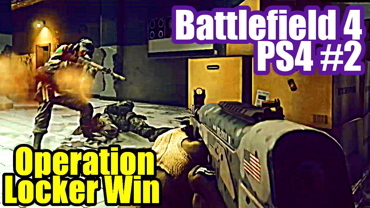 Battlefield 4 #2 OPERATION LOCKER WIN (PS4 Live Multiplayer Gameplay ...