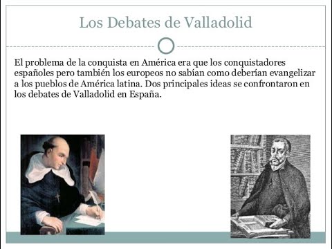 Consecuencias,Encomienda y Debate de Valladolid - YouTube