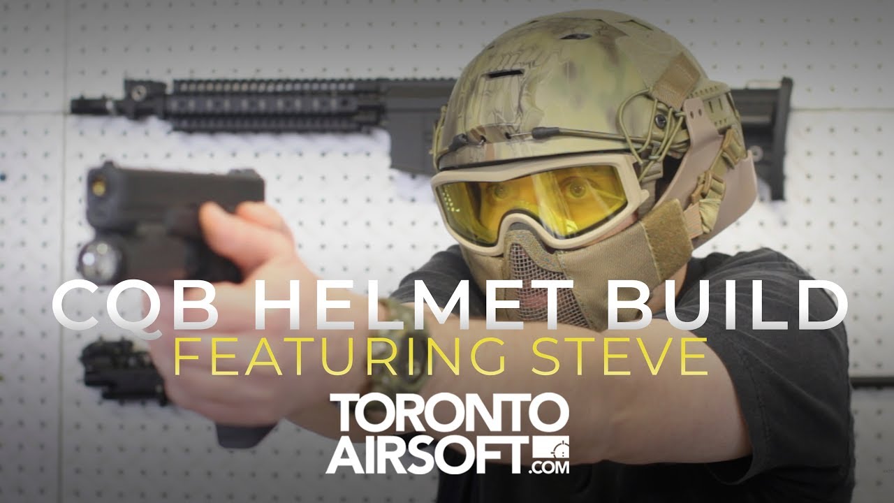 Stop fumbling with your mesh mask and goggles, check out Steve's Helmet ...